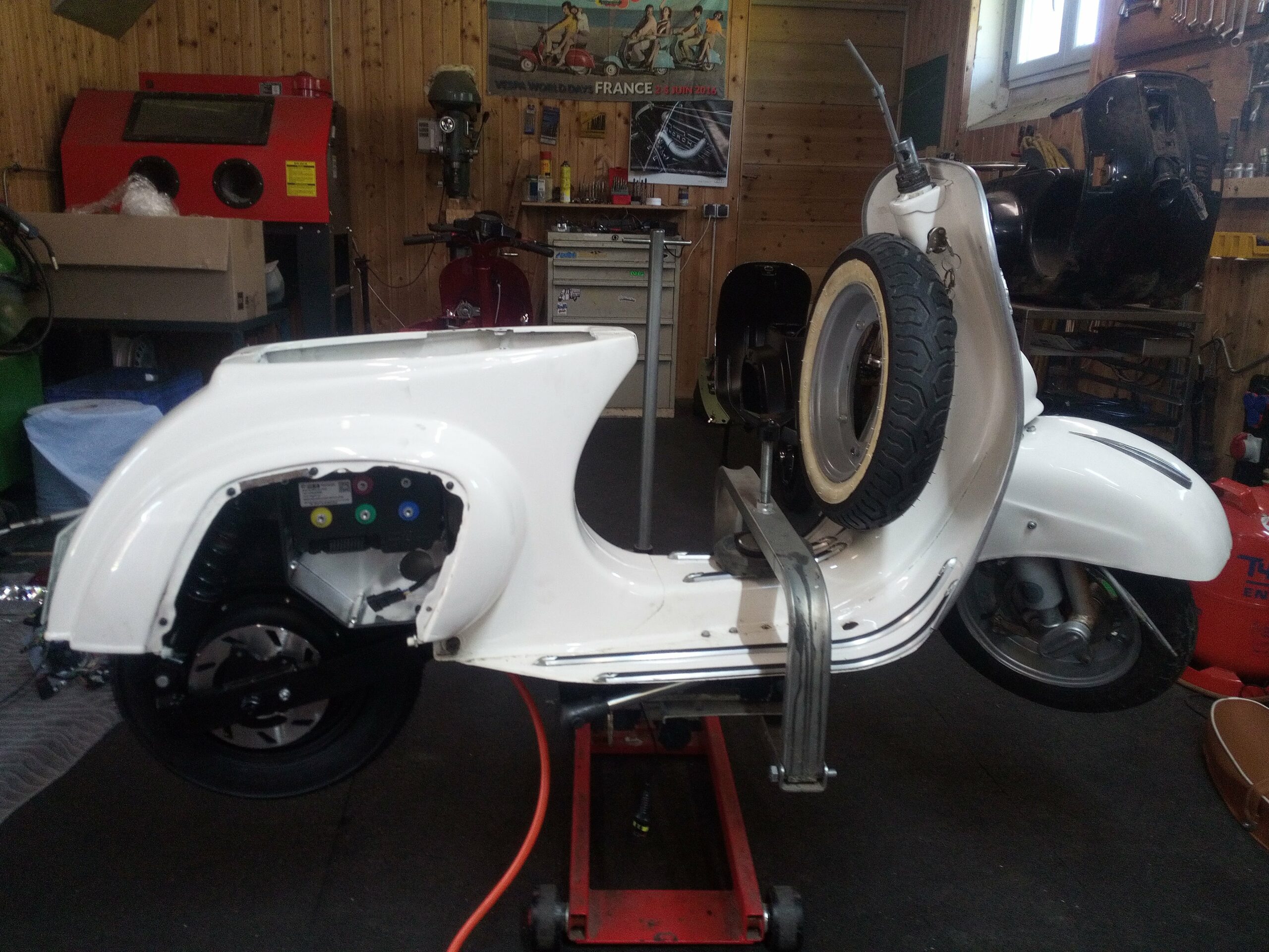 Vespa Elektro Umbau